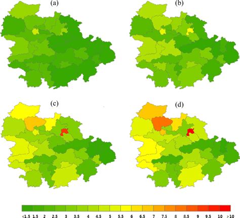 Spatial Temporal Dynamic Variations Of Ecological Footprint In The Tocc