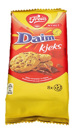 Holdbart Daim Kjeks 184g