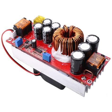 1800w 40a Dc Dc Dc Constant Voltage Constant Current Boost Converter Boosts 10 60v By Fan For 12