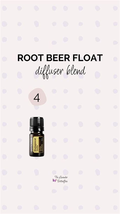 Root Beer Float Diffuser Blend Essential Oil Blends Diffuser Blends