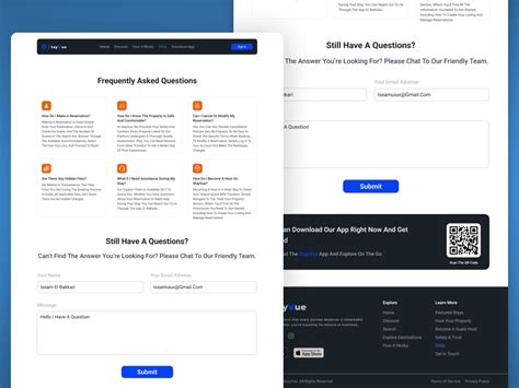 A Landing Page With A Modern Clean Interface Upwork
