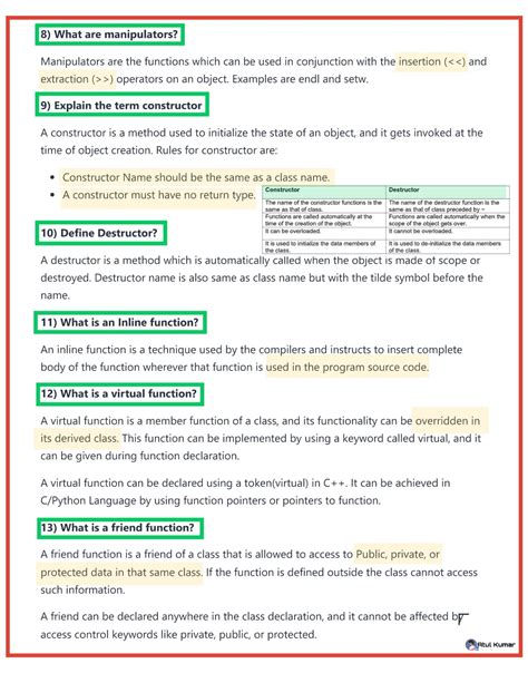 The Ultimate Guide To Oops Interview Questions Connect 4 Techs