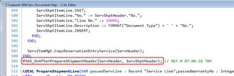 Event Request Codeunit 5988 10 New Events · Issue 3183 · Microsoftal · Github