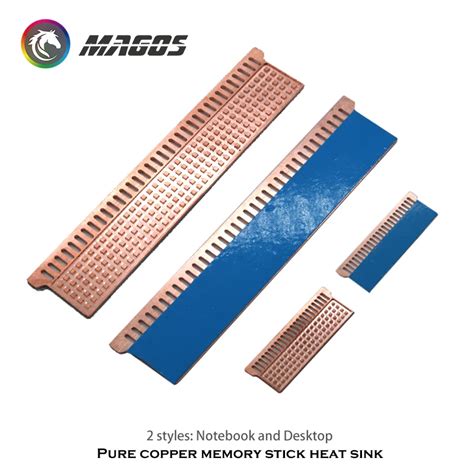 Copper Memory Cooler Vest Cooling Notebook Desktop Ddr Heatsink 1 5mm Universal Heat Sink Ram