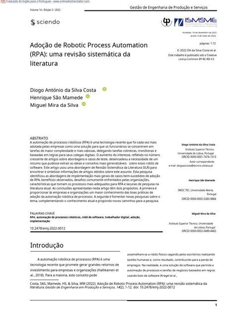 Robotic Process Automation Rpa Adoption A Systemat Enpt