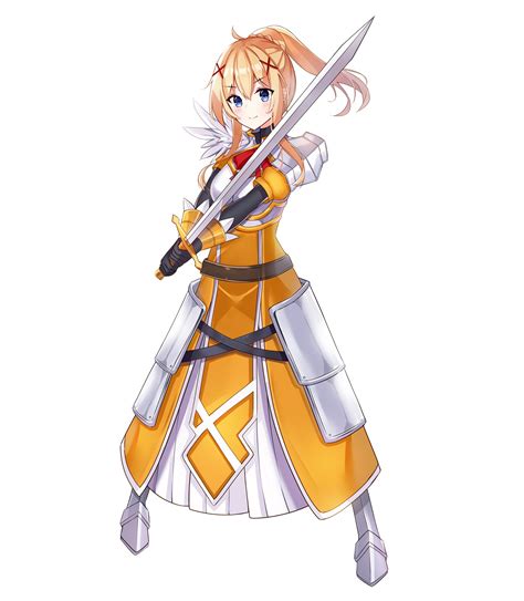 Safebooru 1girl 97dwnstjq Armor Armored Dress Bangs Blonde Hair Blue