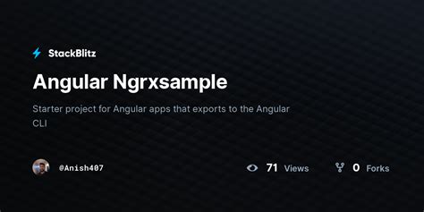 angular ngrxsample stackblitz