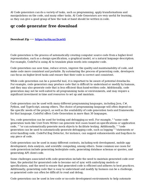 Fillable Online How Do Ai Code Generators Compare To Traditional Fax Email Print Pdffiller