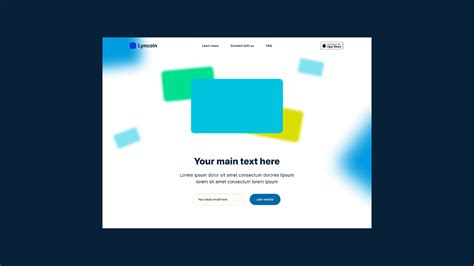 Floating Card Hero Transition Figma
