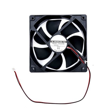 Jzk Ventola 12025 Dc 12 Cm Silenziosa Doppia Ventola Idraulica Con