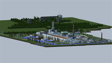 Chernobyl Nuclear Power Plant Minecraft Map