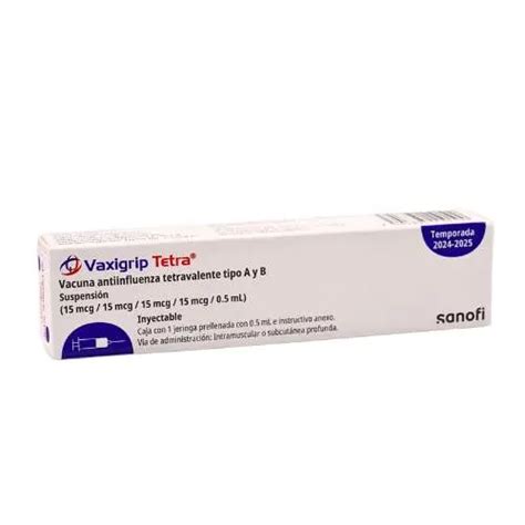 Compra Vaxigrip Tetra 05 Ml 1 Dosis Suspension Jeringa Prellenada Prixz