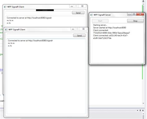 【signalr学习系列】5 Signalr Wpf程序 Soulless 博客园