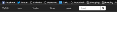 Html Bootstrap Navbar Justify Span Menu Items Occupying Full Width Stack Overflow