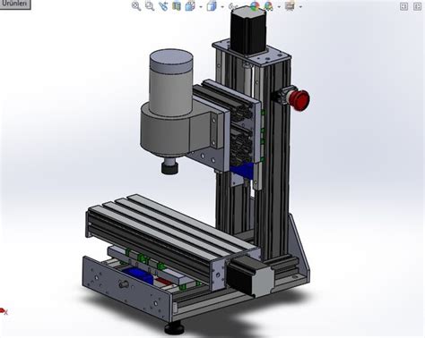 데스크탑 Cnc 밀링 머신 3d 모델 Turbosquid 2204387