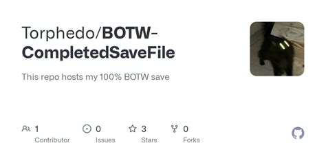 Github Torphedo Botw Completedsavefile This Repo Hosts My Botw Save