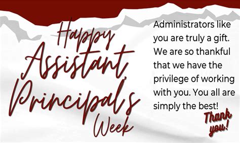 Thank You Assistant Principals Gadsden High School