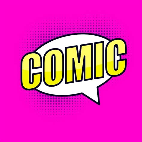 Premium Vector Comic Dialog Box Bubble Speech Halftone Flat Design