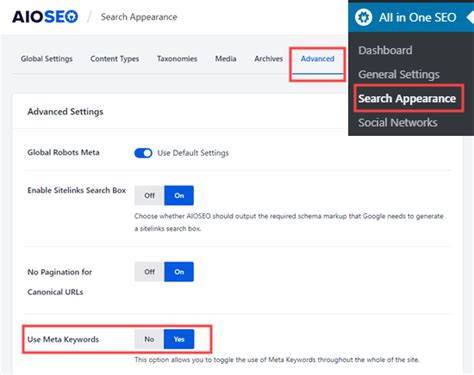 how to add keywords and meta descriptions in wordpress businuss ae