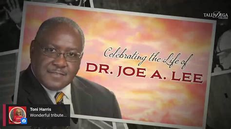 Memorial In Loving Memory Of Dr Joe Lee 68 Youtube