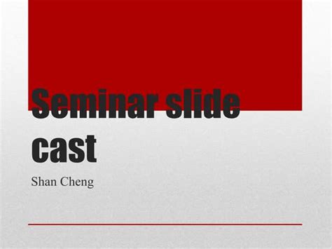 Seminar Slide Show Tmd Pptx
