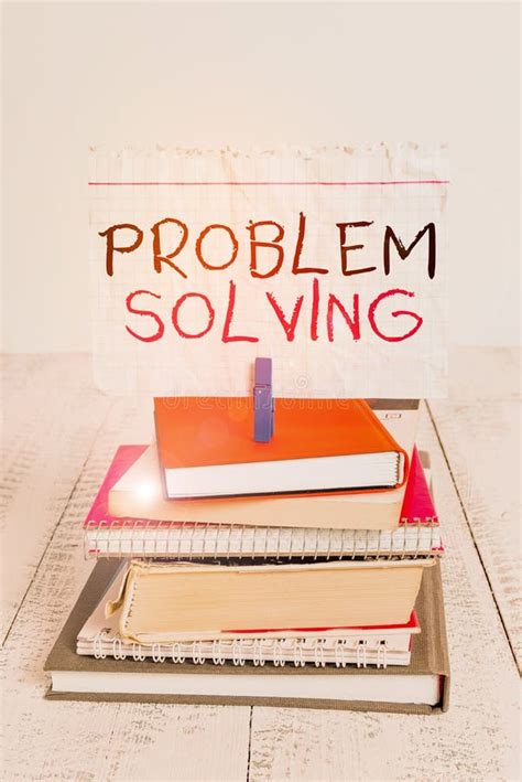 Conceptual Hand Writing Showing Problem Solving Business Photo Text Process Of Finding