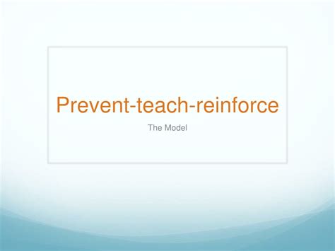 Ppt Prevent Teach Reinforce Model A Tier 3 Behavior Intervention Process Powerpoint