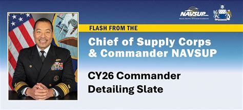 Chief Cy26 Commander Detailing Slate It Gives Me Great Pleasure To