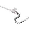 Shappy 2 Pack Steel Beaded Ball Pull String Extension Chain With