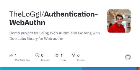 github theloggi authentication webauthn demo project for using web