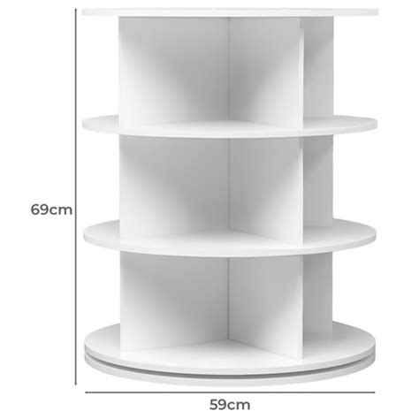Modern Collective Milly 69cm Rotating Shelving Unit Temple And Webster