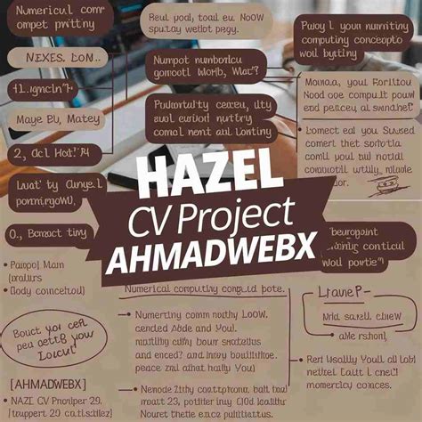Hazel Cv Html Css Project Ahmadwebx
