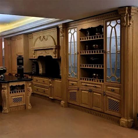 کابینت چوبی مدرن و شیک انواع کابینت تمام چوب جدید 1404