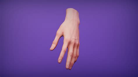 Hand 3d Model Turbosquid 2146850