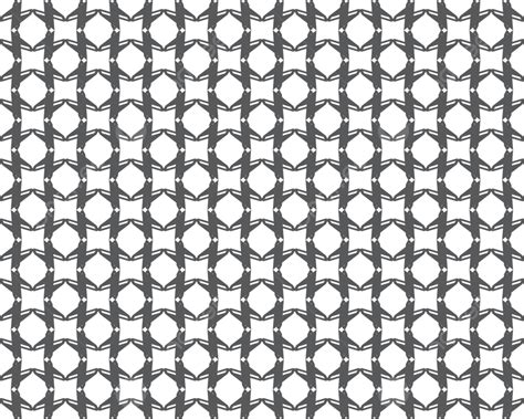 Seamless Geometric Pattern A Black And White Abstract Design With
