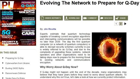 Pipeline Publishing On Linkedin Q Quantum Network Security