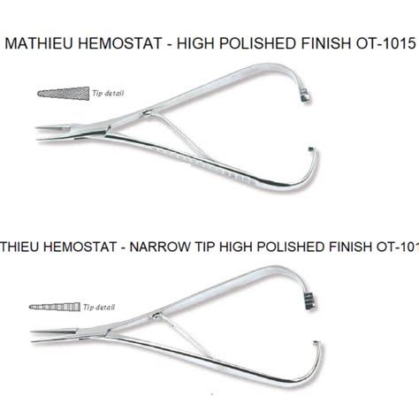 Mathieu Hemostat Value Rx Inc