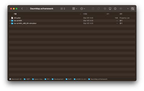 Github Chorimdaummap Xcframework 다음지도 Sdk를 Xcframework로 리패키징한 비공식 저장소
