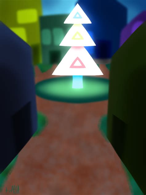 The Tree And The Town By Trash Jsab On Deviantart