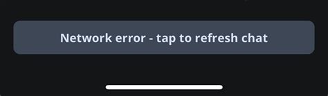 Network Error Pops Up After Regenerating Responses Rcharacterai
