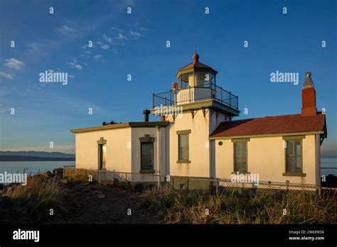 Wa23882 00 Washington West Point Lighthouse Located On The Salish