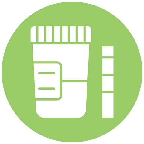 Urine Test Vector Icon Style 22195590 Vector Art At Vecteezy