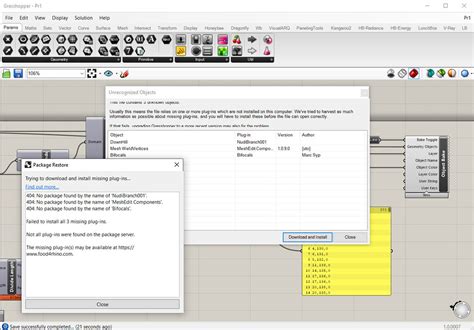 grasshopper plugin problems grasshopper mcneel forum