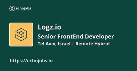 hiring senior frontend developer remote hybrid tel aviv israel
