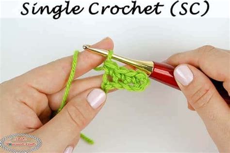 Beginner Single Crochet Tutorial With Increase And Decrease Learn To