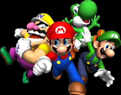 Image Mario And Friendspng Super Mario Fanon Fandom Powered By Wikia