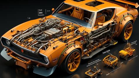 Premium Ai Image Exploded View Diagram