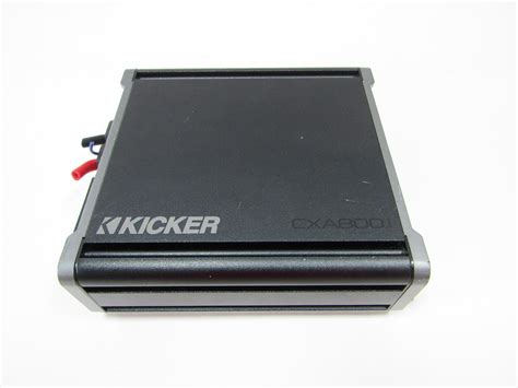 Kicker Cxa8001 800w Peak 600w Rms Cx Series Class D Monoblock Amplifier