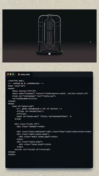 Build A Real Time Digital Watch With Html Css And Javascript ⏰ Uianimation Web Loginscreen