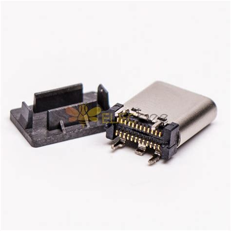 Elecbee Usb 3 0 Type C Port Female Vertical Type Smt Normal Packing